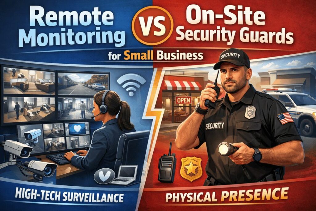 Remote Monitoring vs On-Site Security Guards for Small Business ...